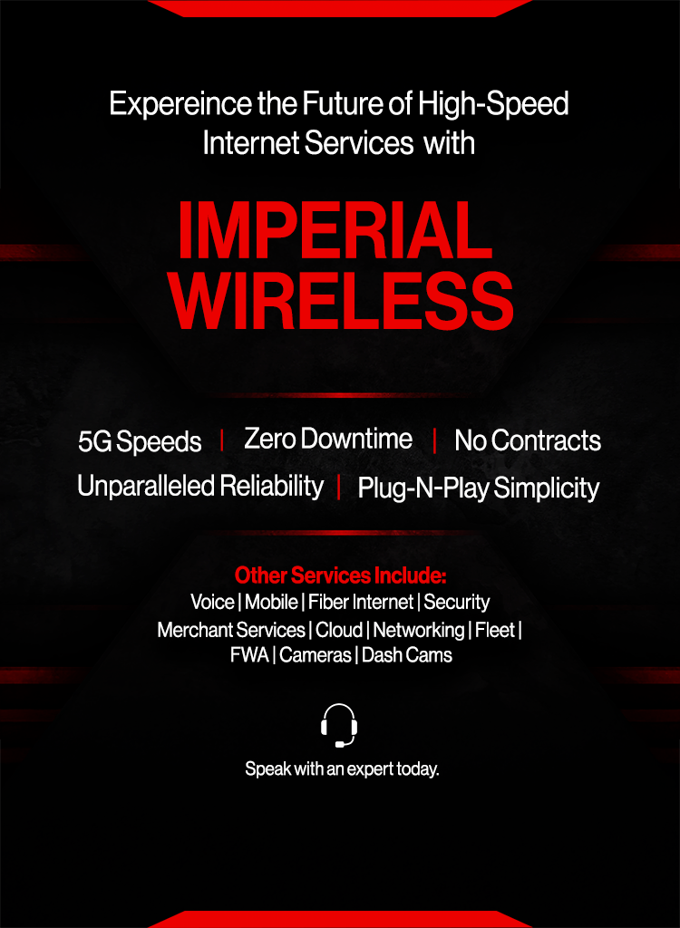 Best Internet Service Provider In your Area – IMPERIAL WIRELESS